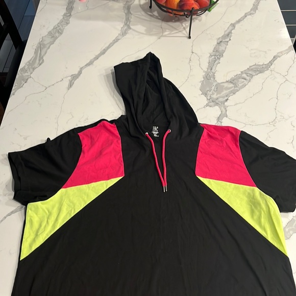 INC International Concepts | Shirts | Inc Hoodie Shirt Blackpinkneon ...